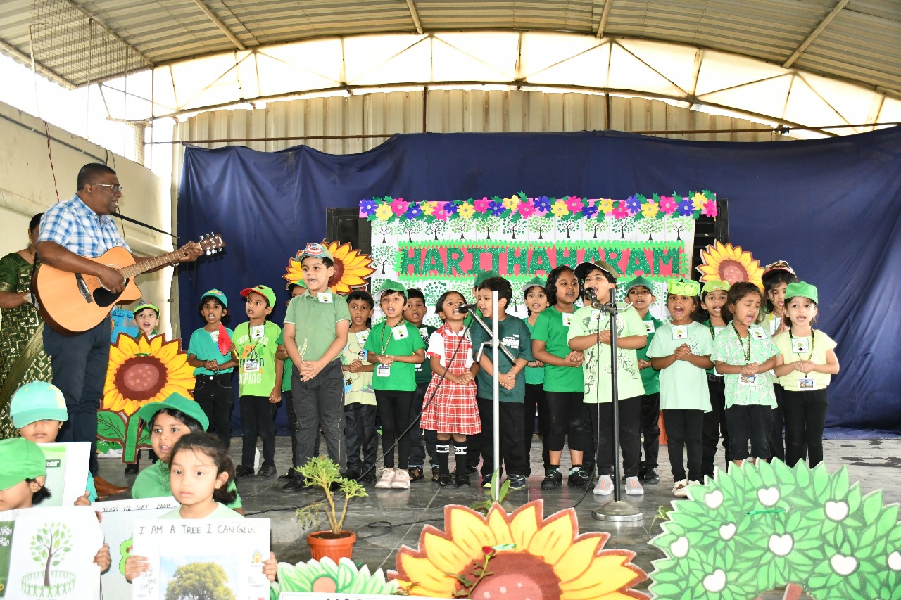 Haritha Haram Celebration – Pre-Primary, July 2025 – St Pauls School